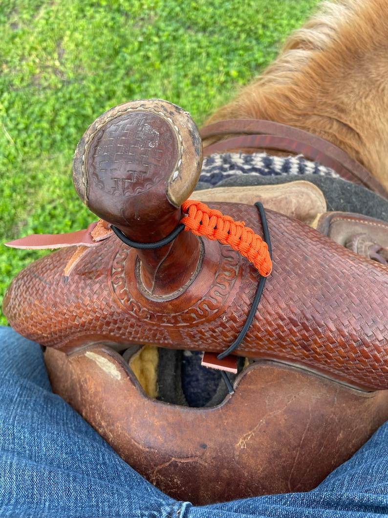 Cowboy Rope Keeper Strap for Saddle, Bungee Rope Holder Keeper for ...