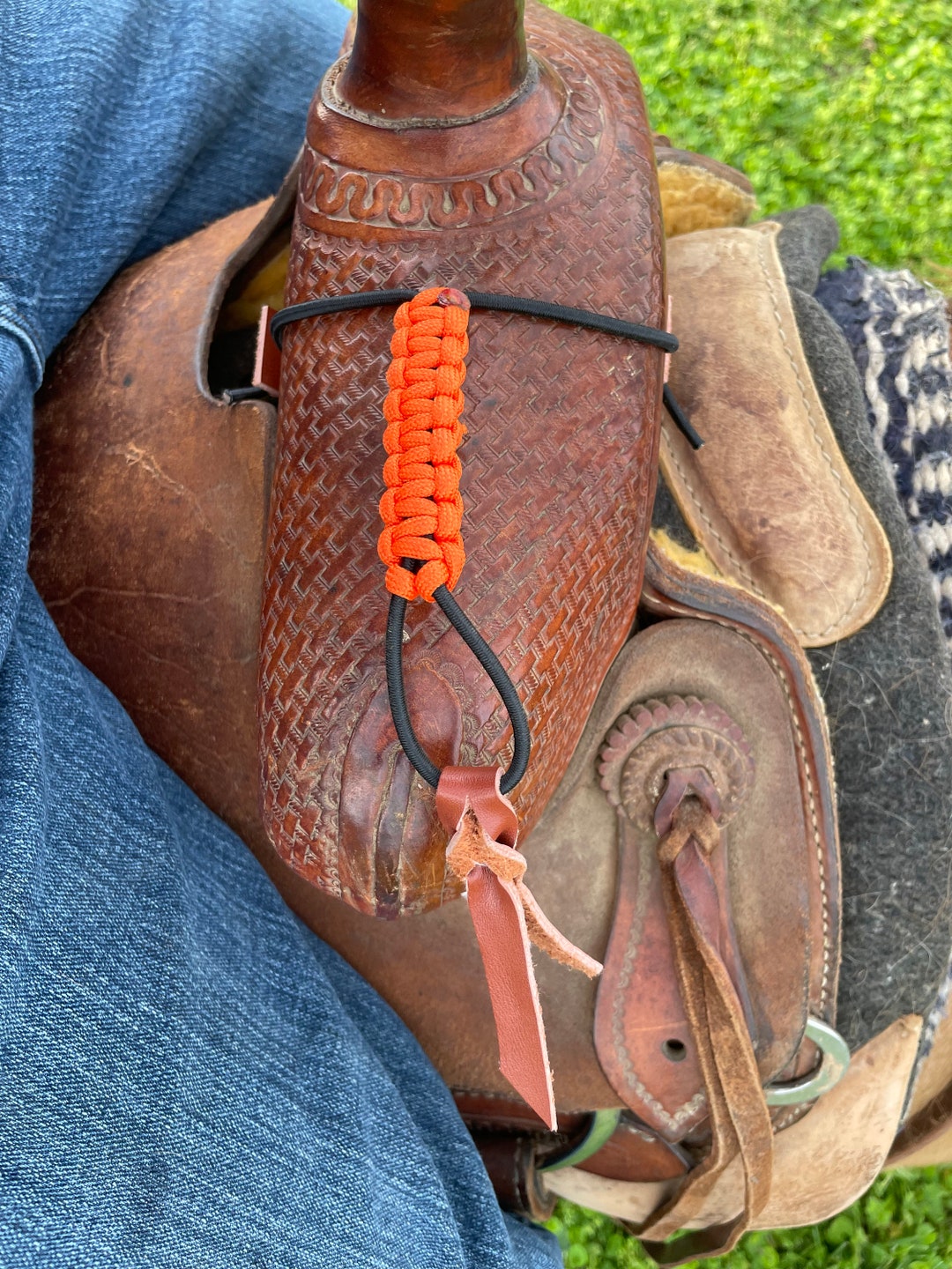 Cowboy Rope Keeper Strap for Saddle, Bungee Rope Holder Keeper for ...