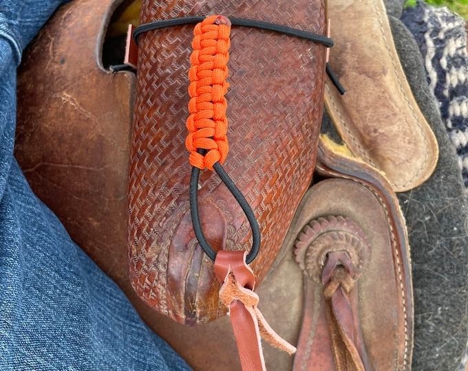 Cowboy Rope Keeper Strap for Saddle, Bungee Rope Holder Keeper for ...