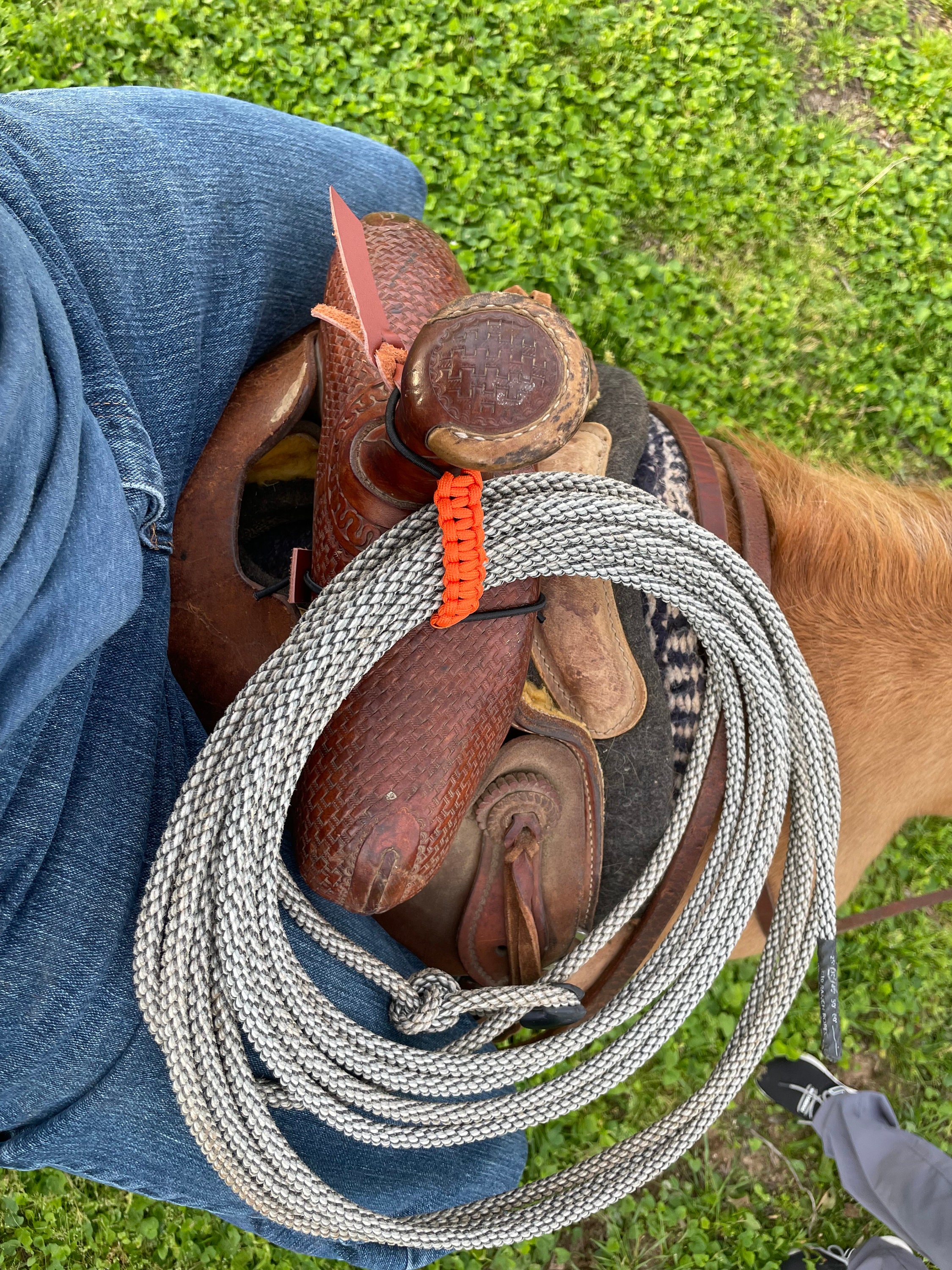 Cowboy Rope Keeper Strap for Saddle, Bungee Rope Holder Keeper for ...