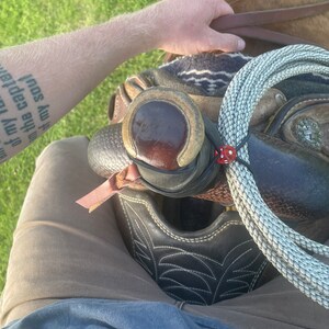 Cowboy Dice Rope Holder for Saddle, Tightening Saddle Rope and Jacket ...