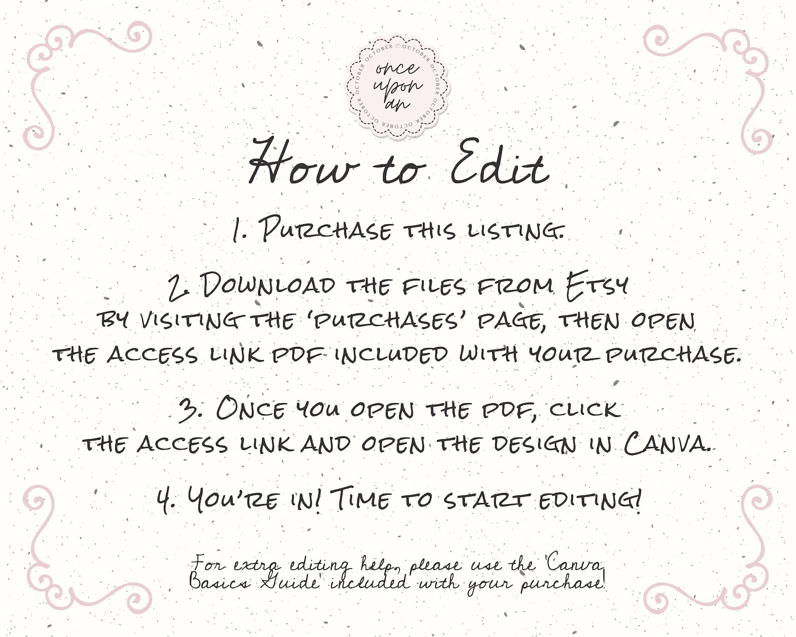 Menu Template for Coastal Wedding Theme, Hand Drawn Dinner Party Menu ...