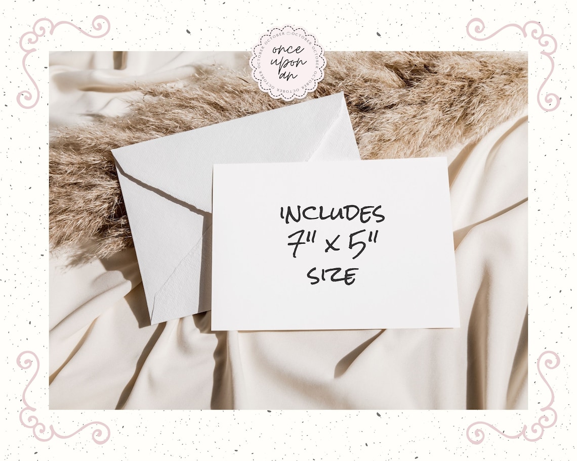 Italian Wedding Thank You Card - Vintage Hand Drawn Canva Template - Etsy