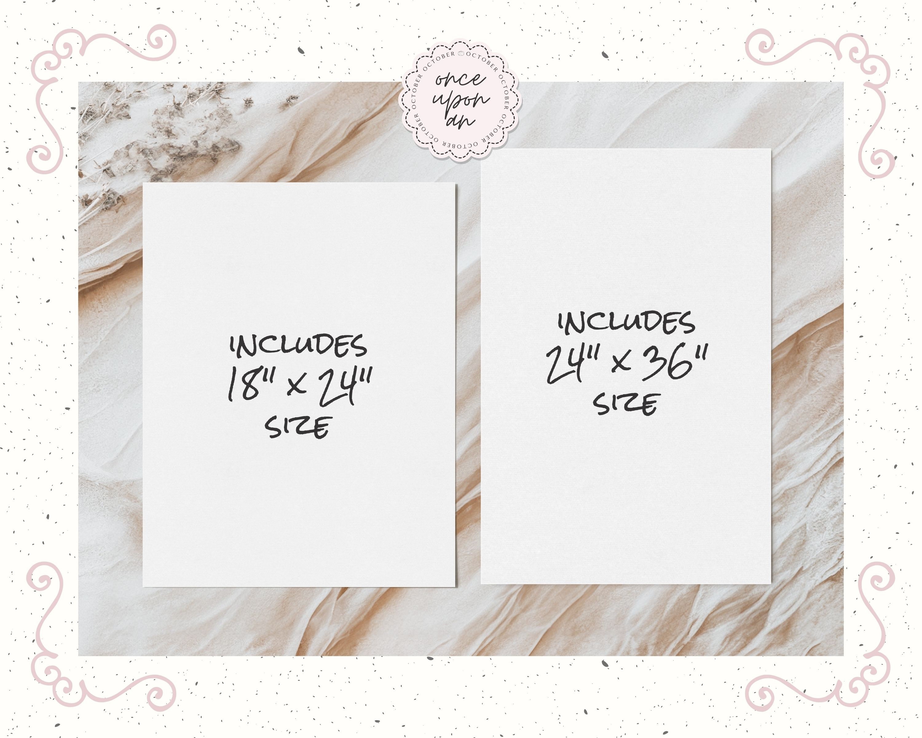 Wedding Welcome Sign Template for Coastal Beach Theme, Blue White Hand ...