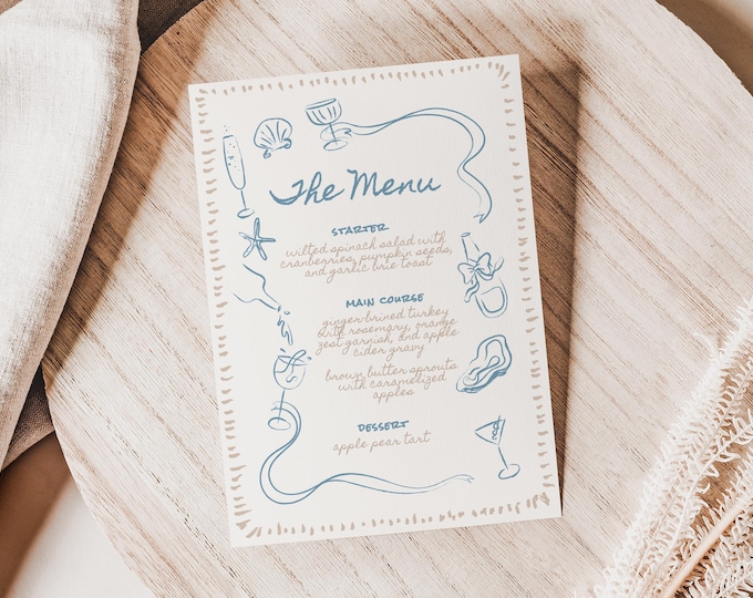 Vintage Menu CAPT. Juel's Hurricane Seafood House Little River SC 20 ...
