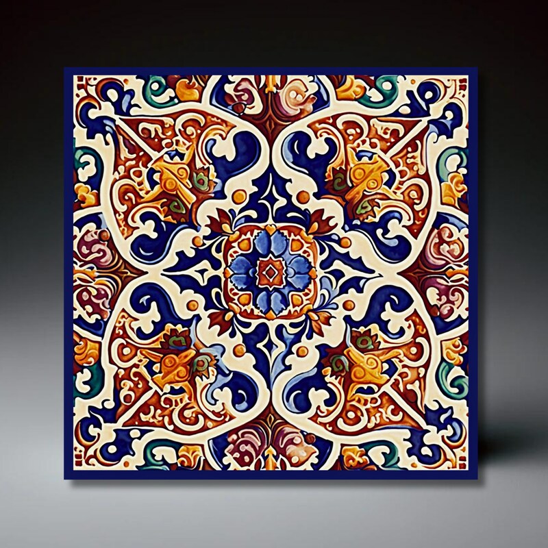 Italian Tile Mural - Etsy