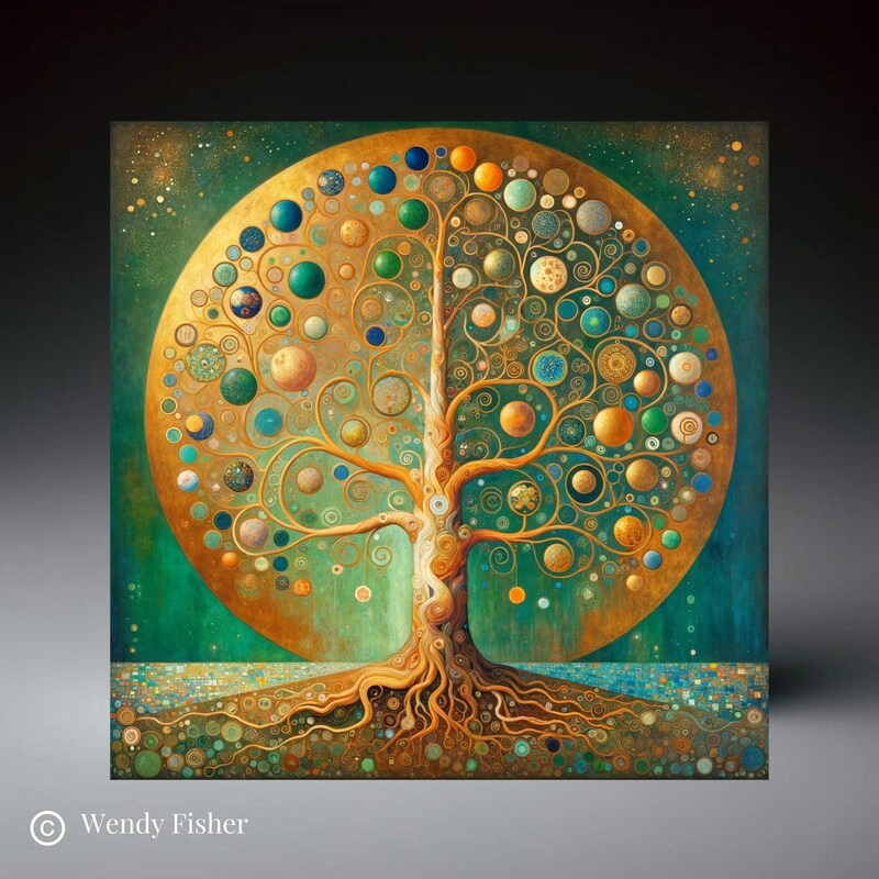 Tree of Life Backsplash Tile - Etsy
