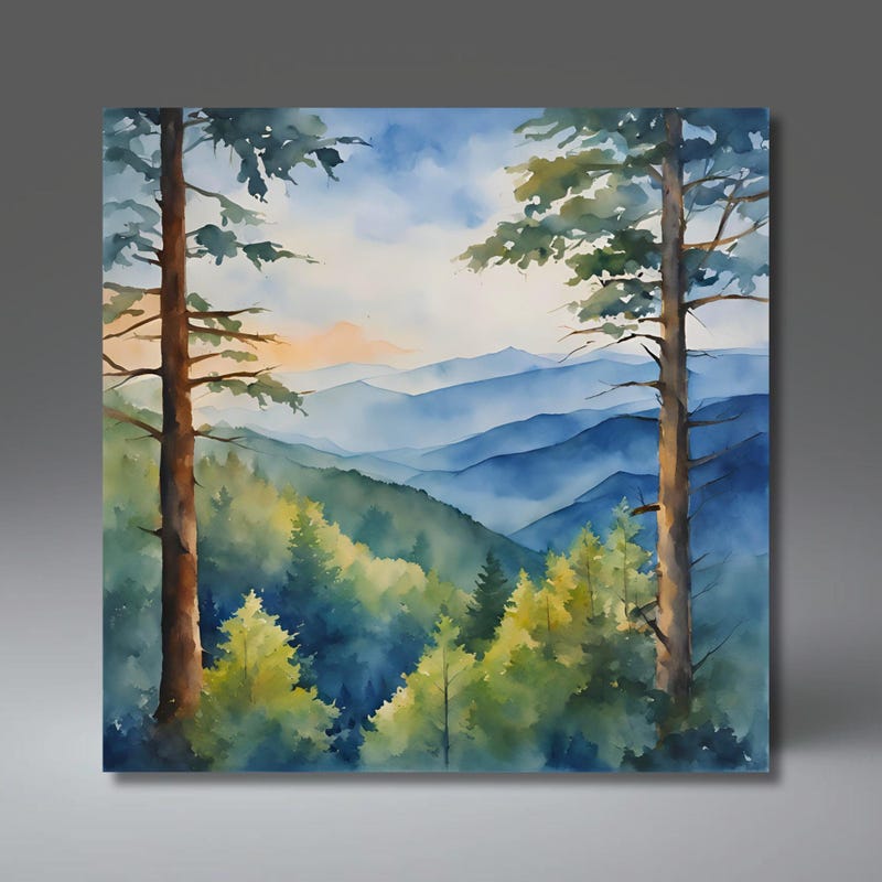 Smoky Mountain Tile - Etsy