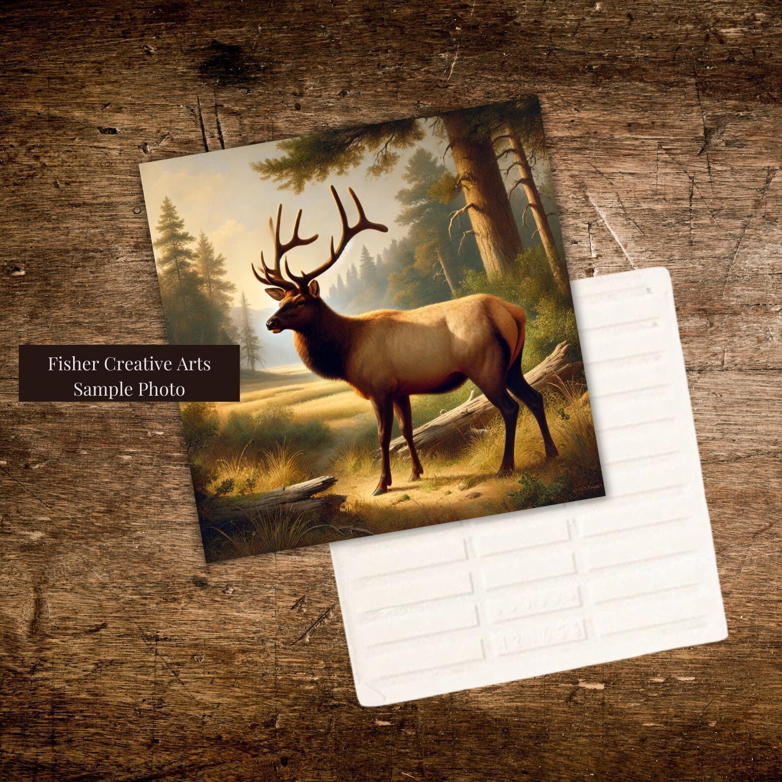 Elk Ceramic Tile | Decorative Tile | Vintage Audubon-style Inspired Art ...