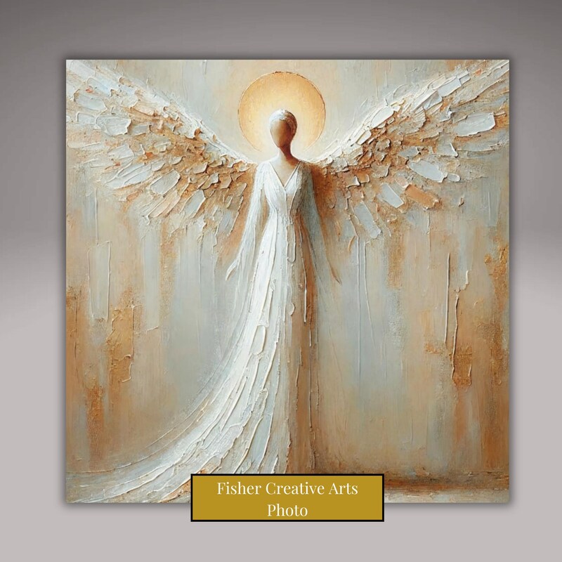 Abstract Angel Art - Etsy