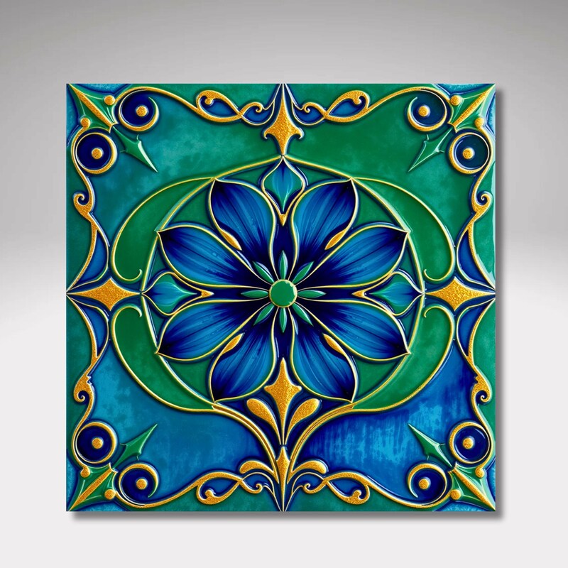 Art Deco Tile - Etsy