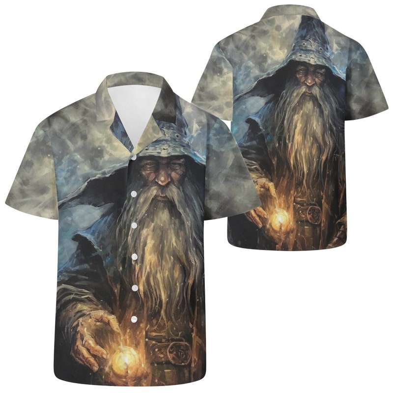 Hawaiian Shirt Wizard - Etsy
