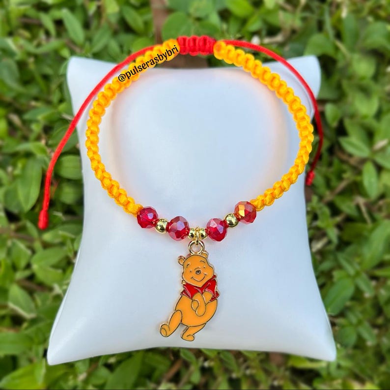 Winnie the Pooh Bracelet - Etsy
