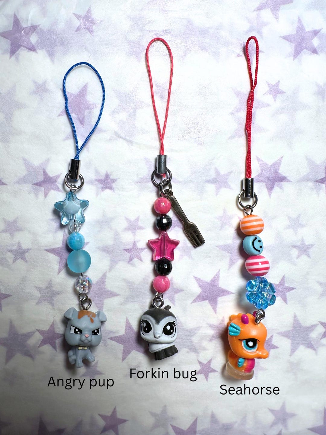 LPS Beaded Phone Charm - Etsy