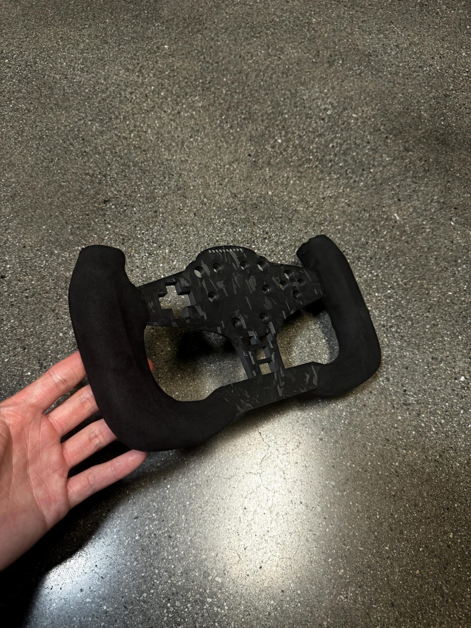 GT Wheel for Moza R5 R3 ES Wheel Sim Racing (3D Printed Forged Carbon ...