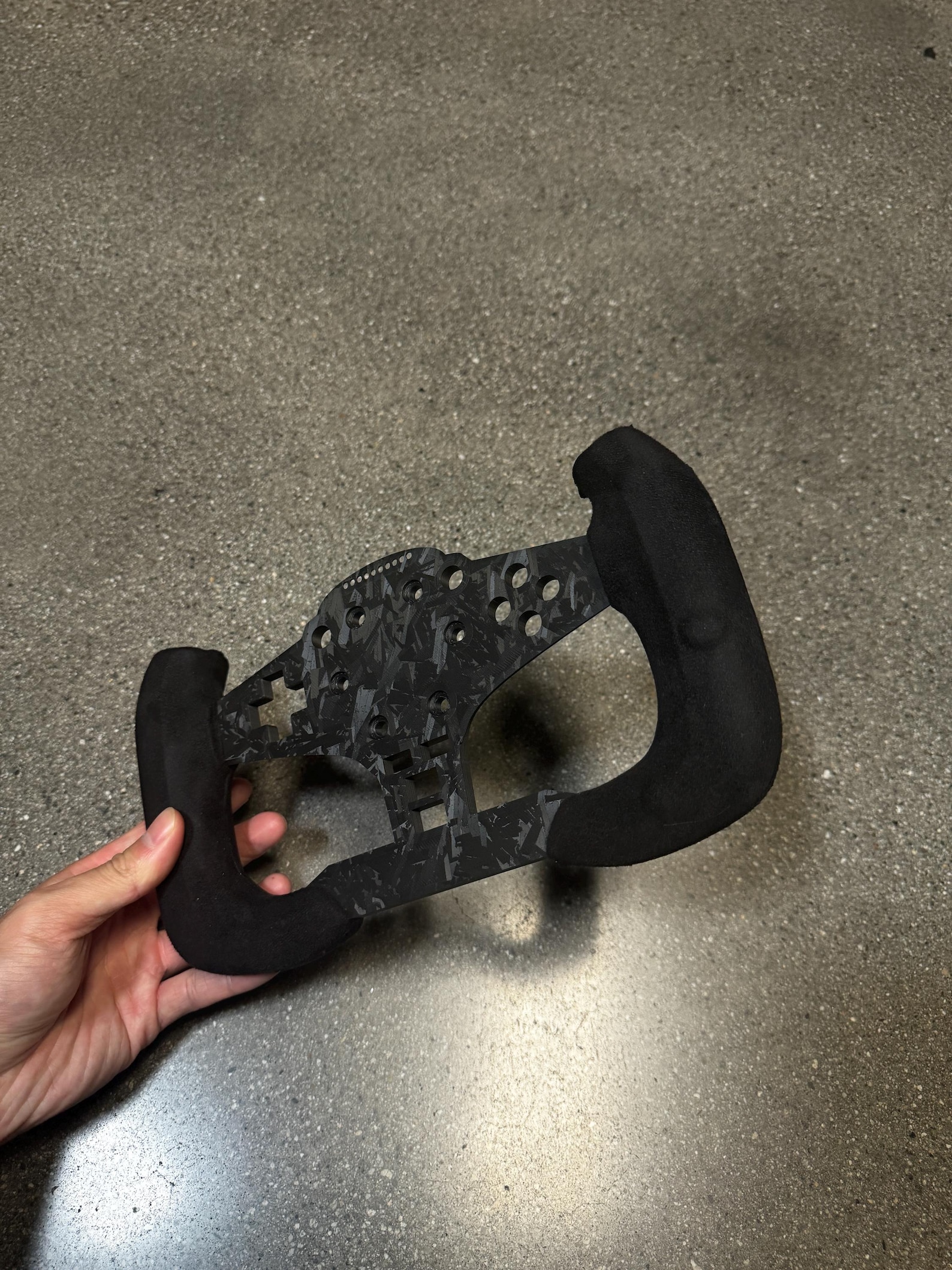 GT Wheel for Moza R5 R3 ES Wheel Sim Racing (3D Printed Forged Carbon ...