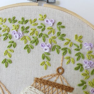 Embroidery Pdf-pattern "hammock" - Hand Embroidery Designs, Boho Style ...