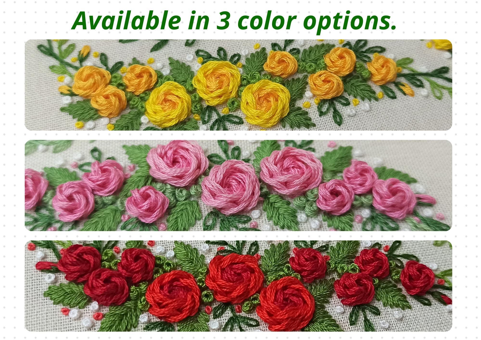 Monogram 'C' Embroidery Design, PDF Pattern - Make Personalized Gift ...