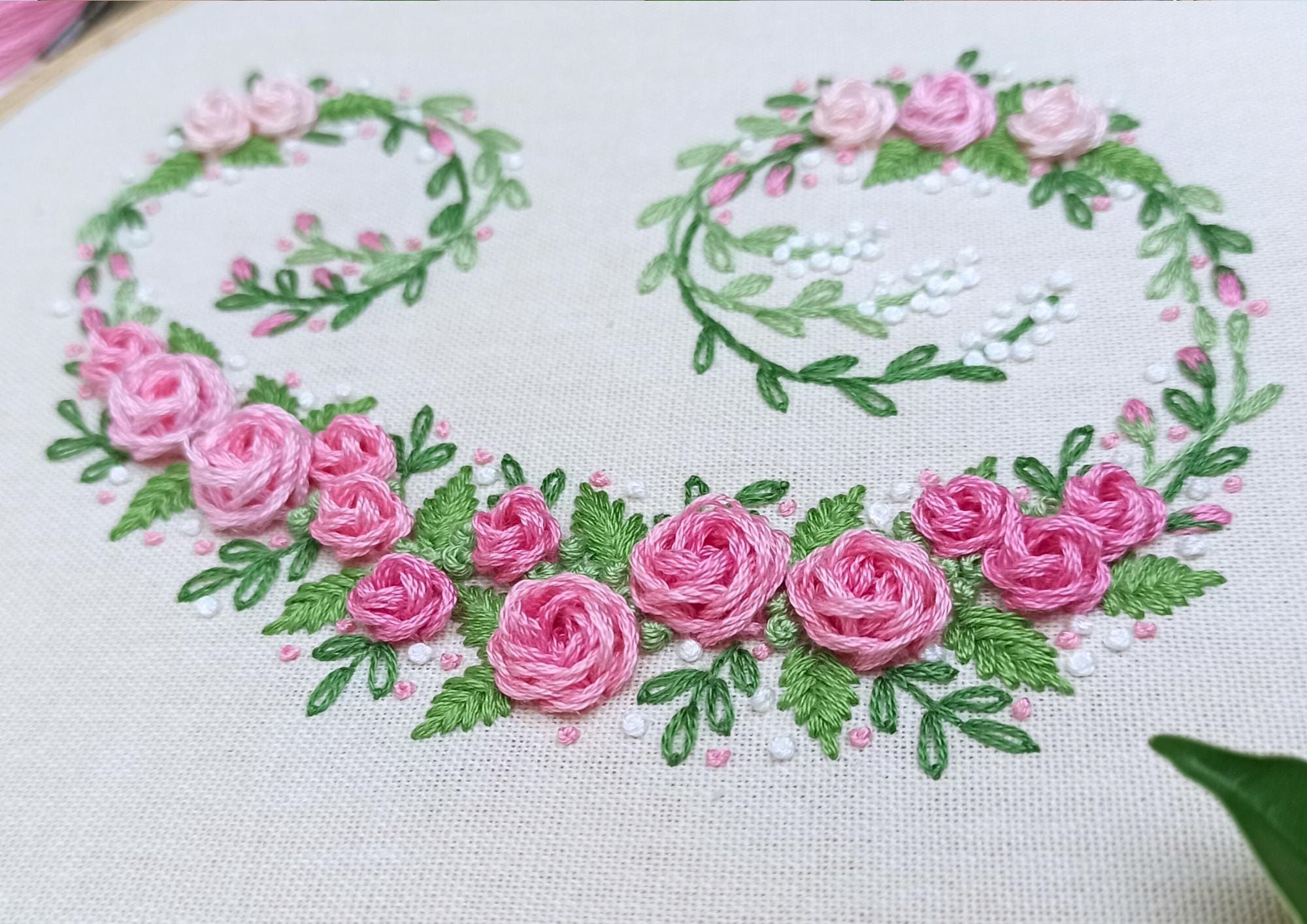 Monogram 'C' Embroidery Design, PDF Pattern - Make Personalized Gift ...