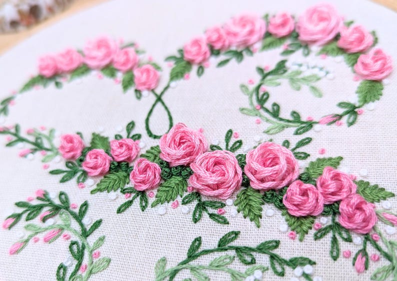 Monogram 'B' Embroidery PDF Pattern – Initial Embroidered for Handmade ...