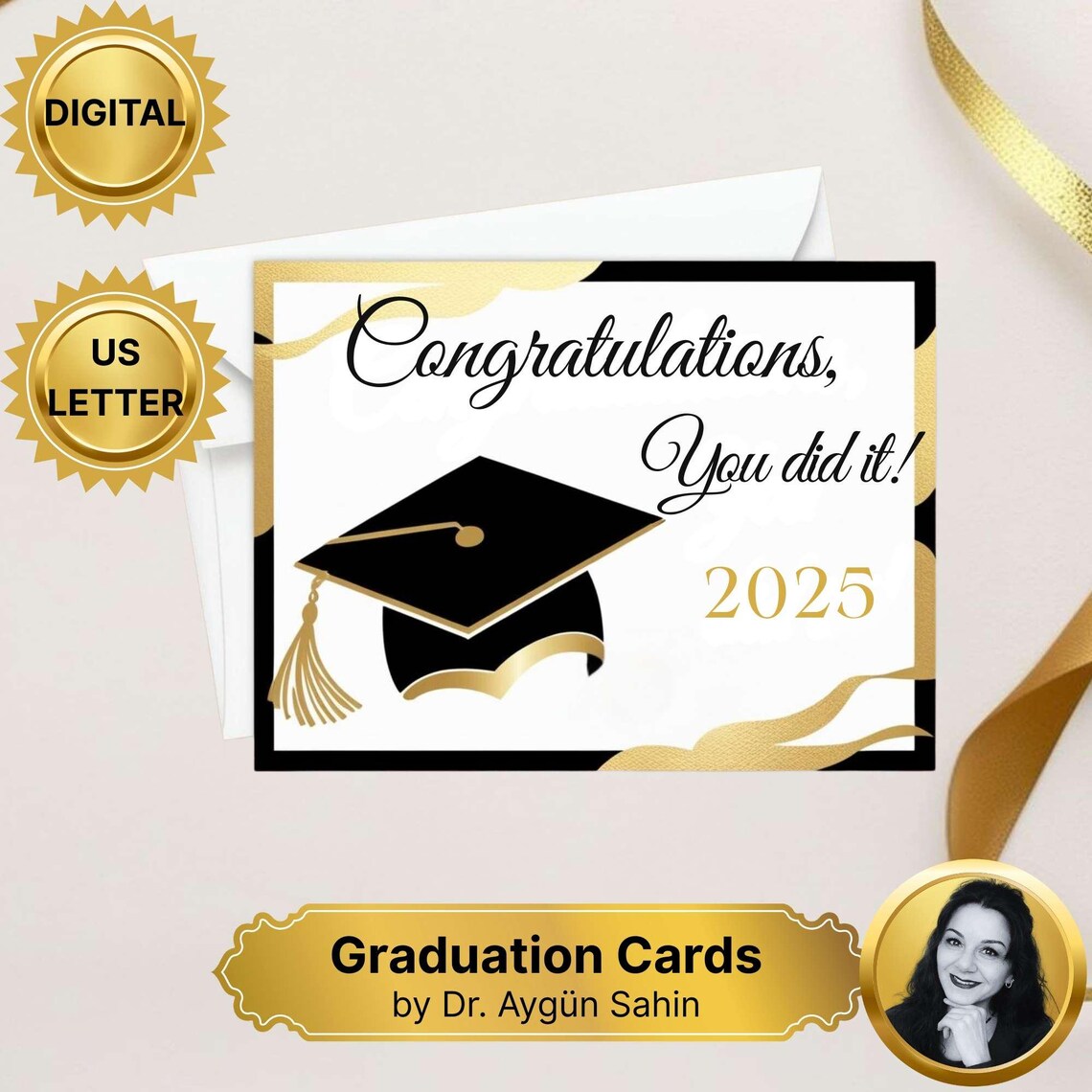 Custom Printable Graduation Card, Congrats on Your Graduation Card ...