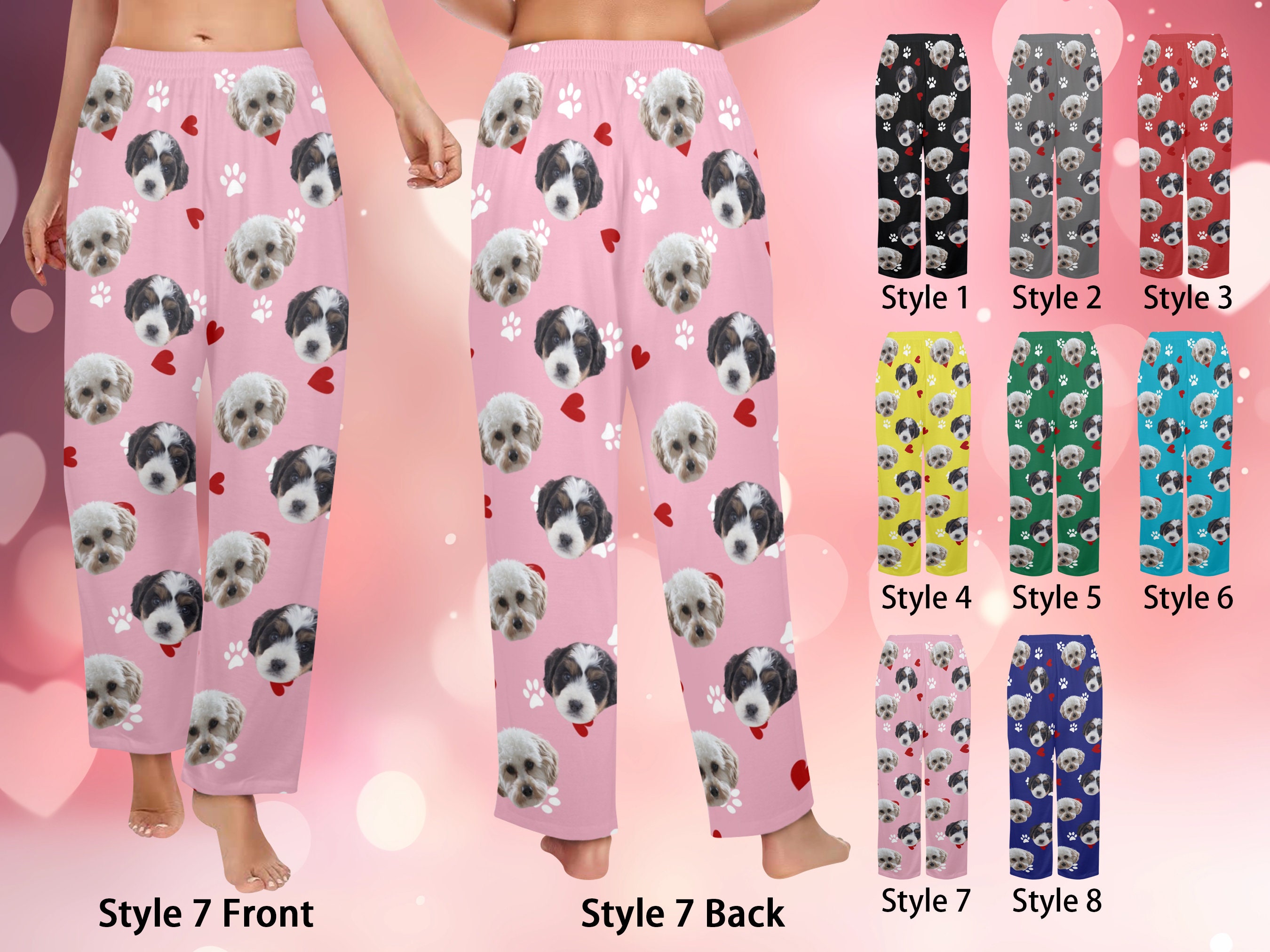 Personalized Face Pajama Pants, Custom Photo Gift - Etsy