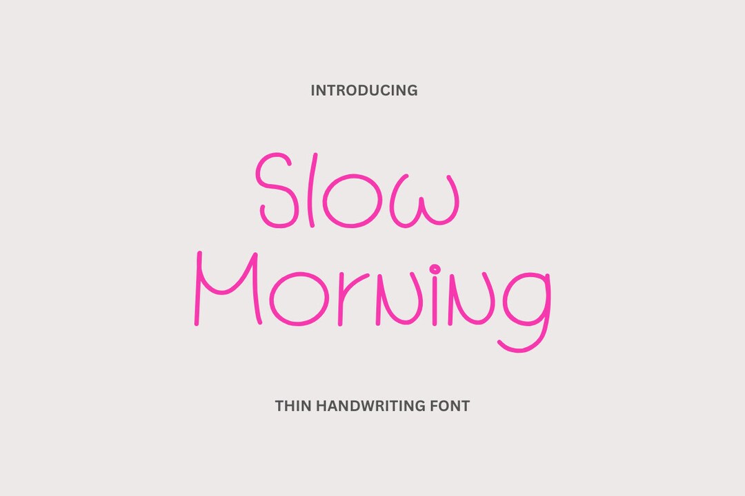 Narrow Handwriting Font Goodnotes Font Alphabet Font Canva Writing ...