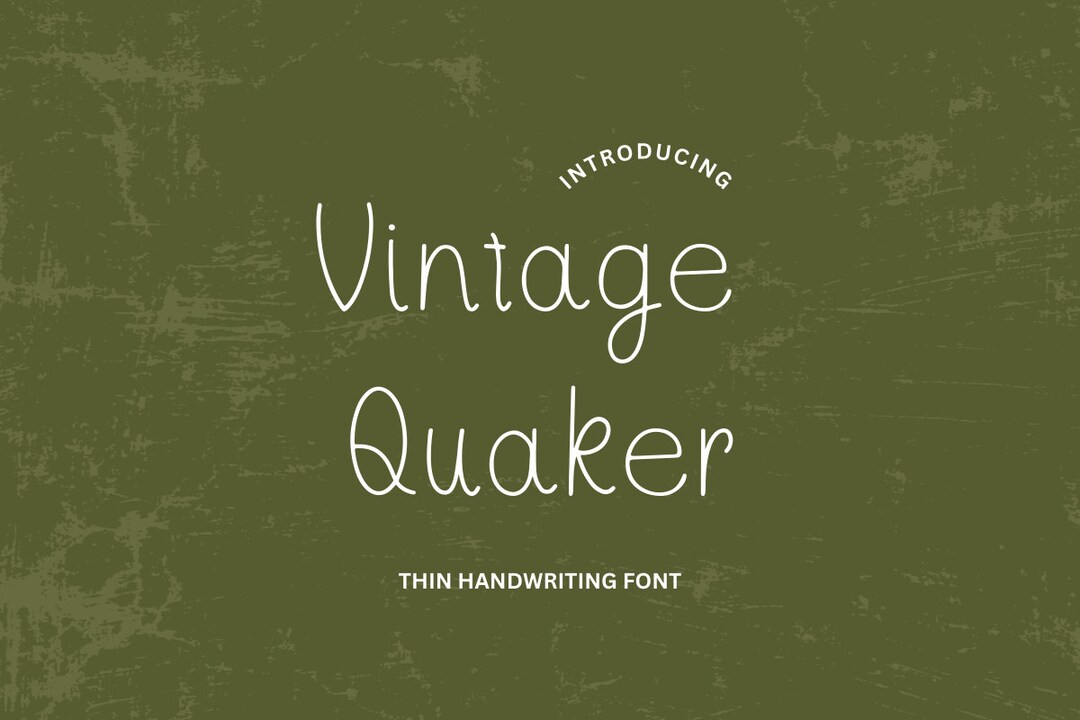 Thin Handwriting Font Skinny Fonts Cricut Font Procreate Font Cute Font ...