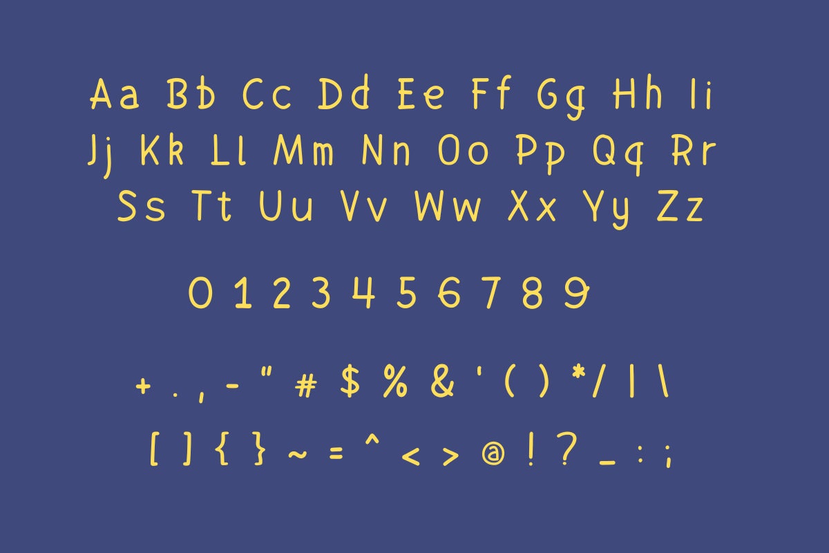 Handwritten Font Goodnotes Font Neat Cute Handwriting Cricut Font ...