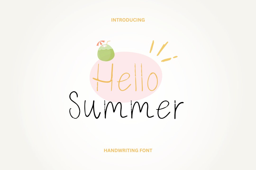 Draw Handwritten Font Cute Neat Handwriting Goodnotes Font Cricut Font ...