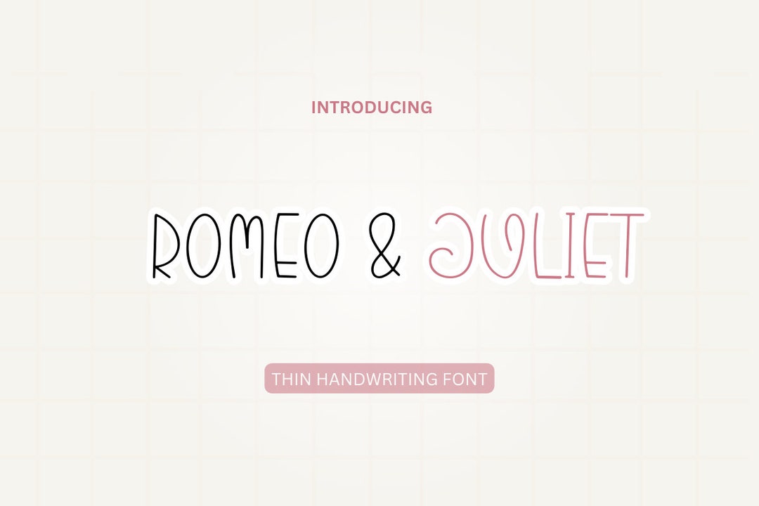 Narrow Handwriting Font Goodnotes Font Alphabet Font Canva Writing ...