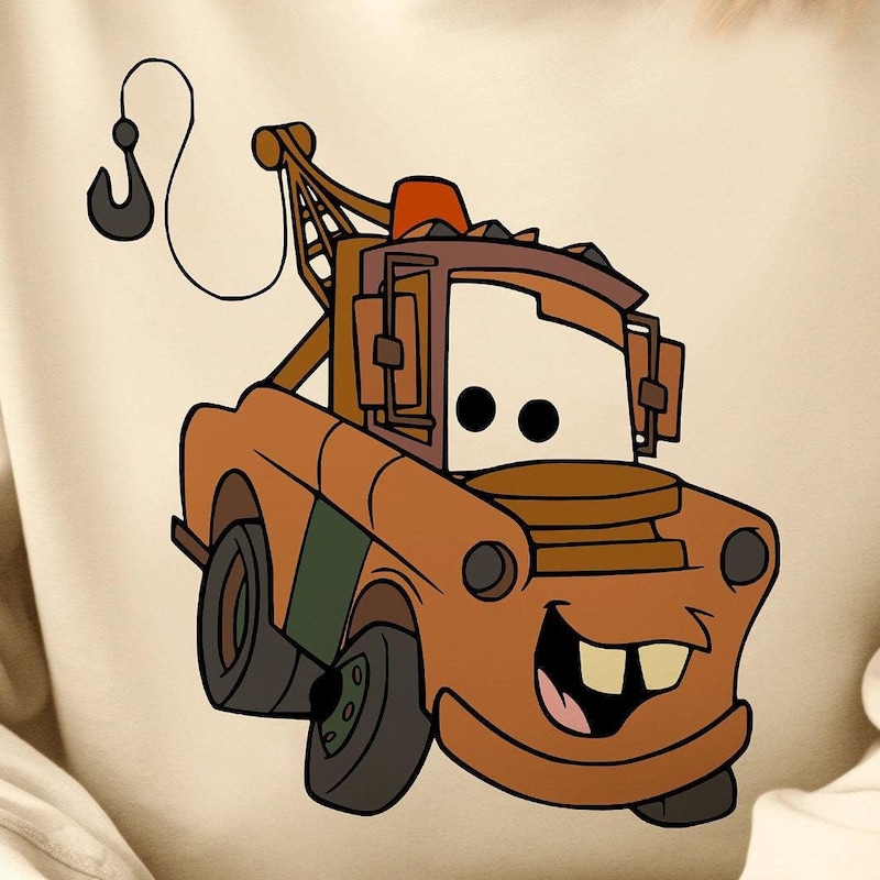 Tow Mater Printable Face - Etsy