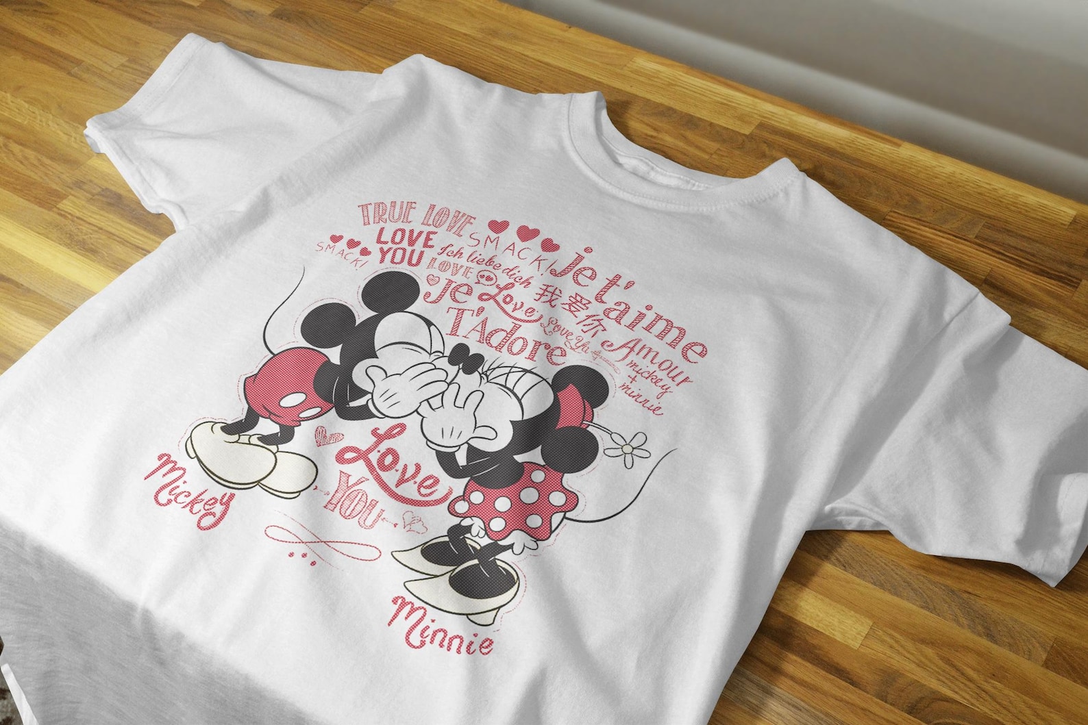 Mickey and Minnie Mouse DTF Bundle, Disney Halftone Print PNG, High ...