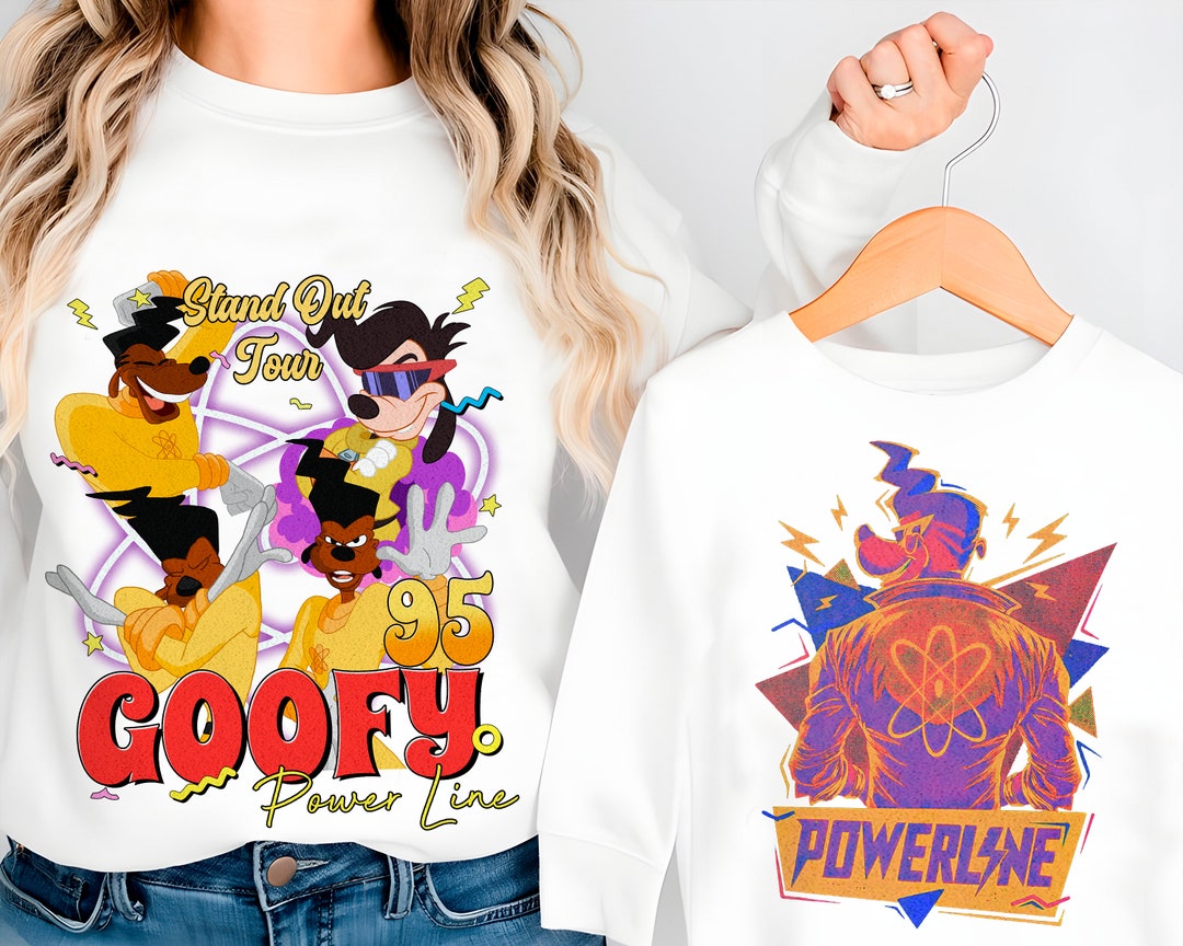 Disney Powerline Goofy PNG Bundle, Instant Download, Printable Digital ...