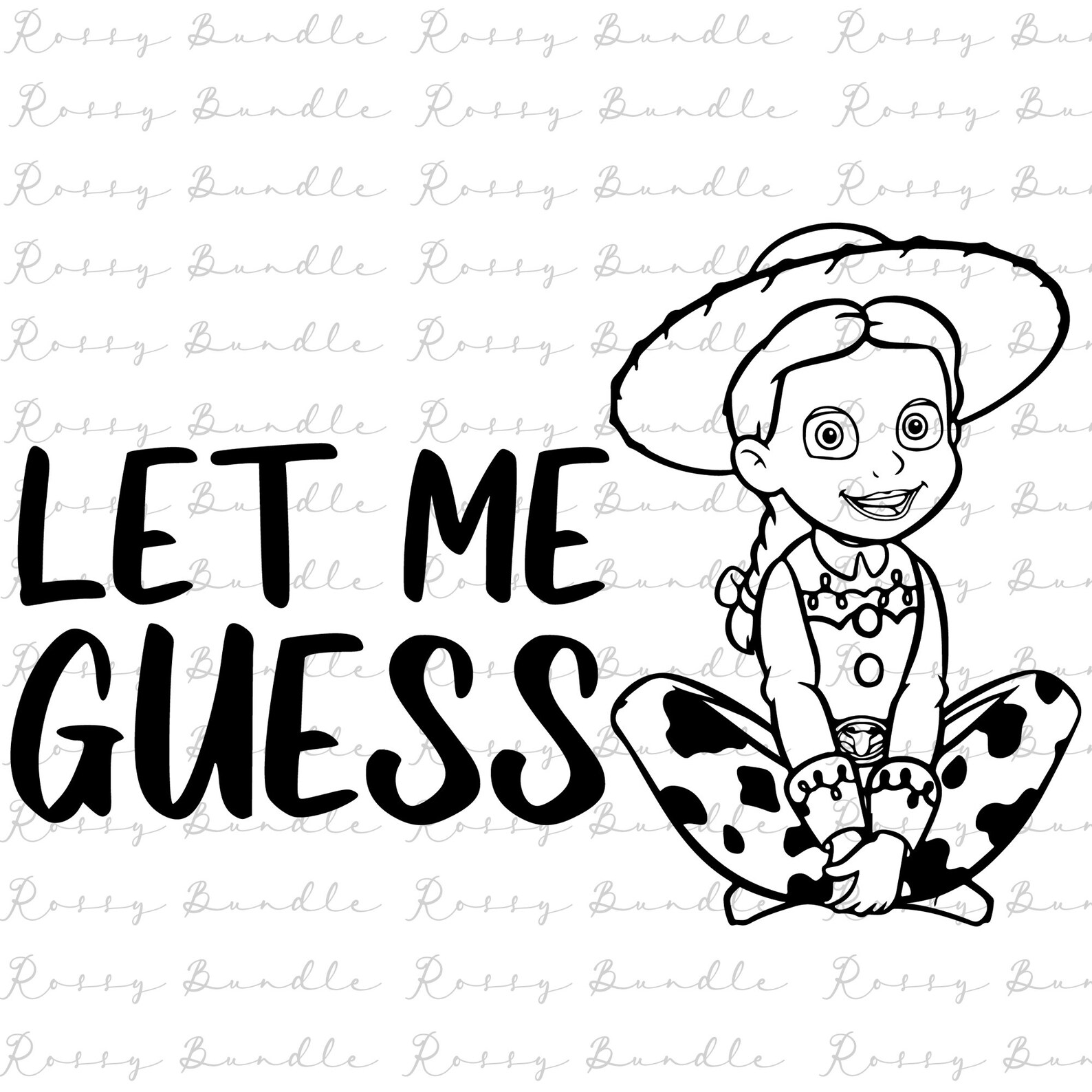 Let Me Guess Svg, Jessie SVG, Toy SVG Story, Family Trip Svg, Family ...