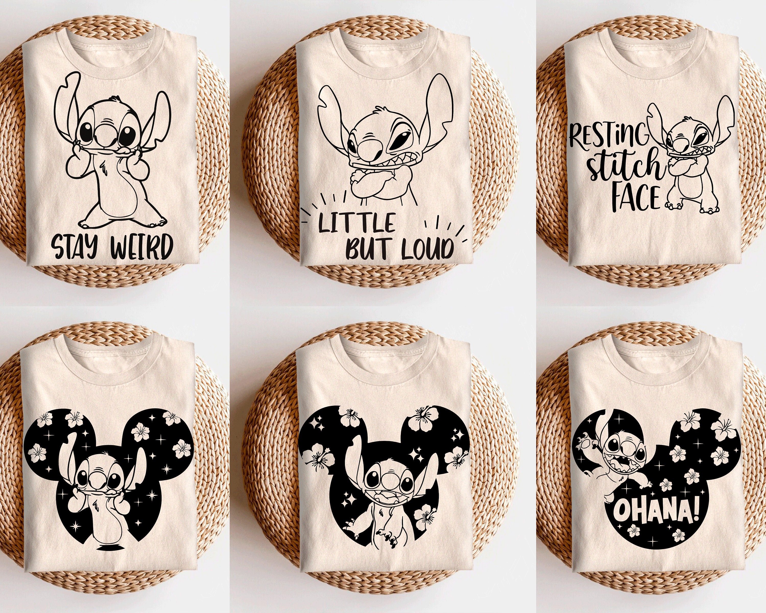 Bundle Stitch Face Svg, Lilo SVG, Instant Download, Printable Design ...