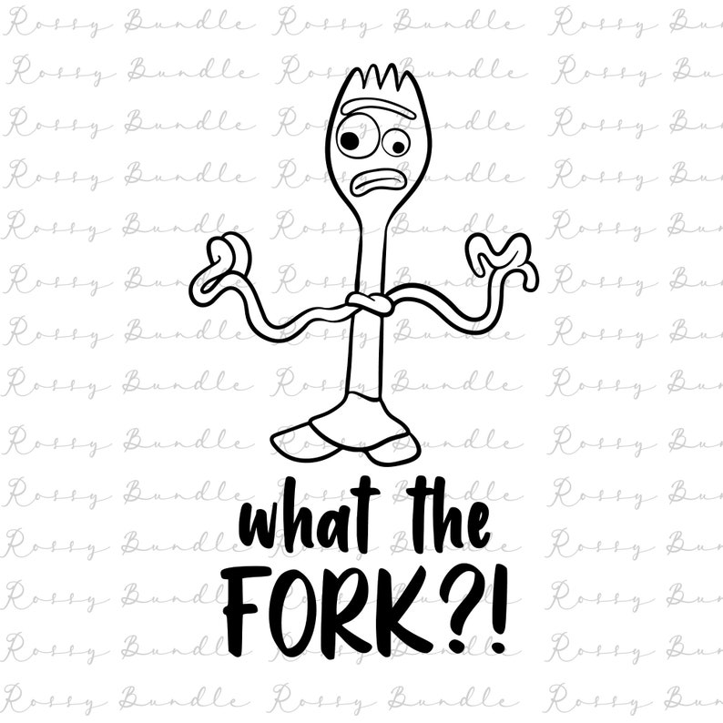 What the Fork Svg, Fork SVG, Toy SVG Story, Family Trip Svg, Family ...