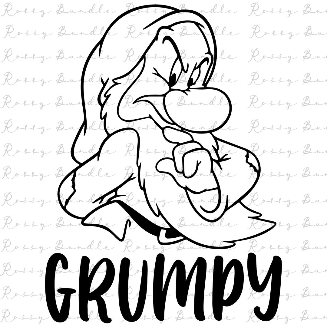 Grumpy Dwarf Svg, Snowwhite SVG, Evil Queen SVG, Family Trip Svg ...