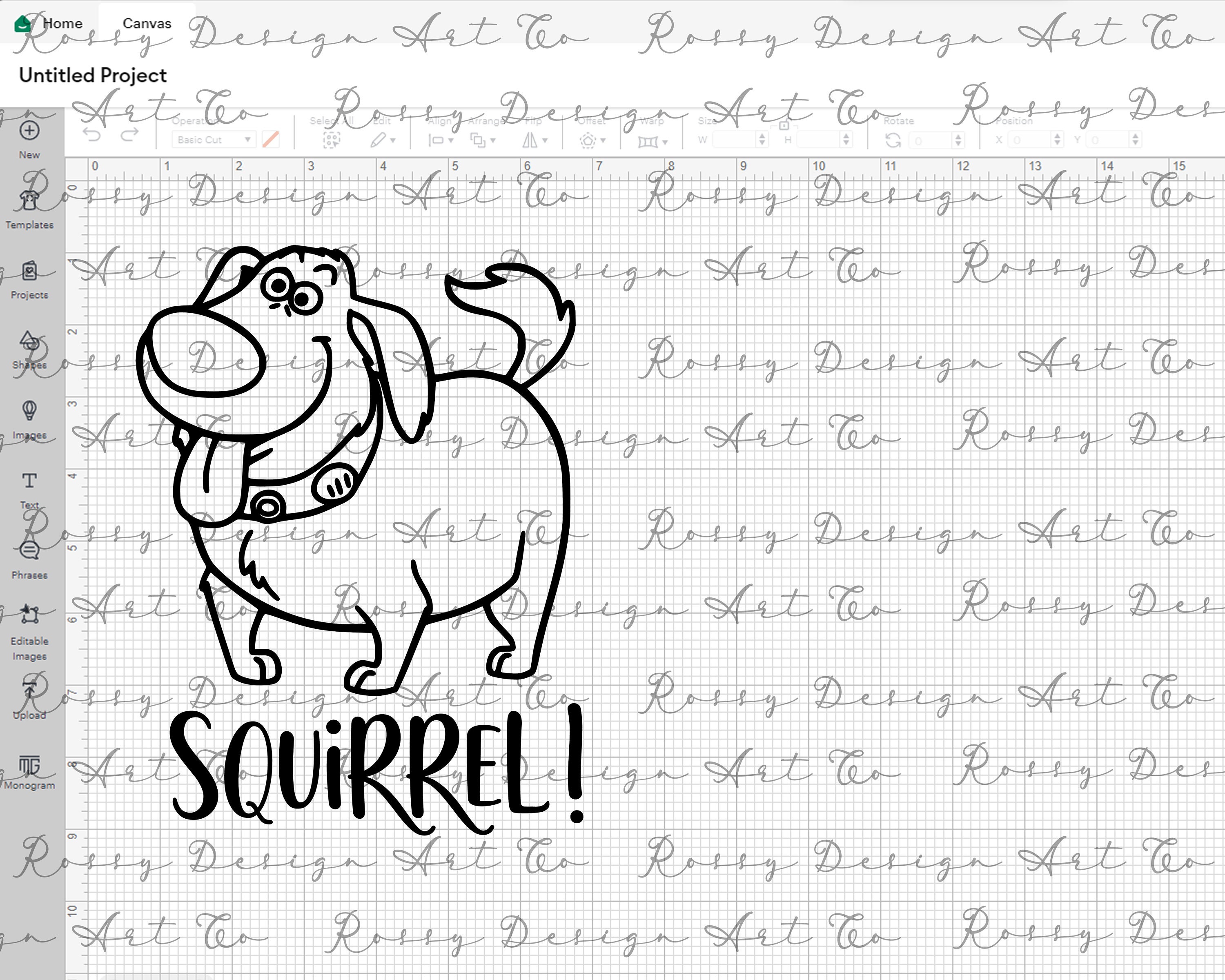 Squirrel Dug Svg, up SVG, Instant Download, Printable Design, Svg for ...
