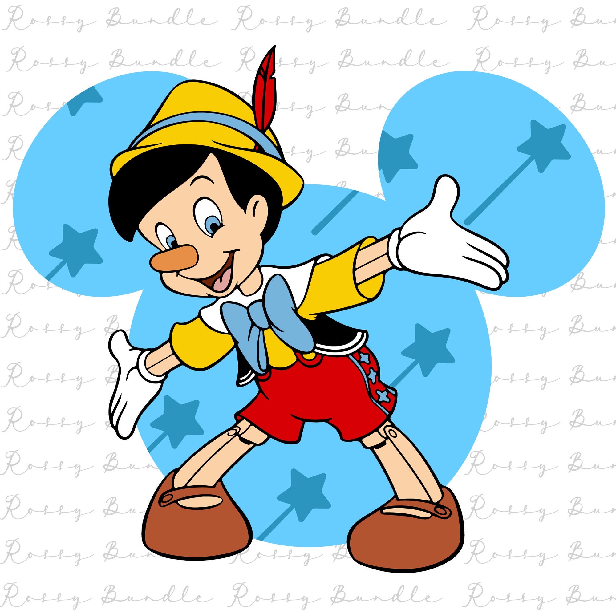 Pinocchio Svg, Jiminy SVG, Magical Kingdom Svg, Family Trip Svg, Family ...