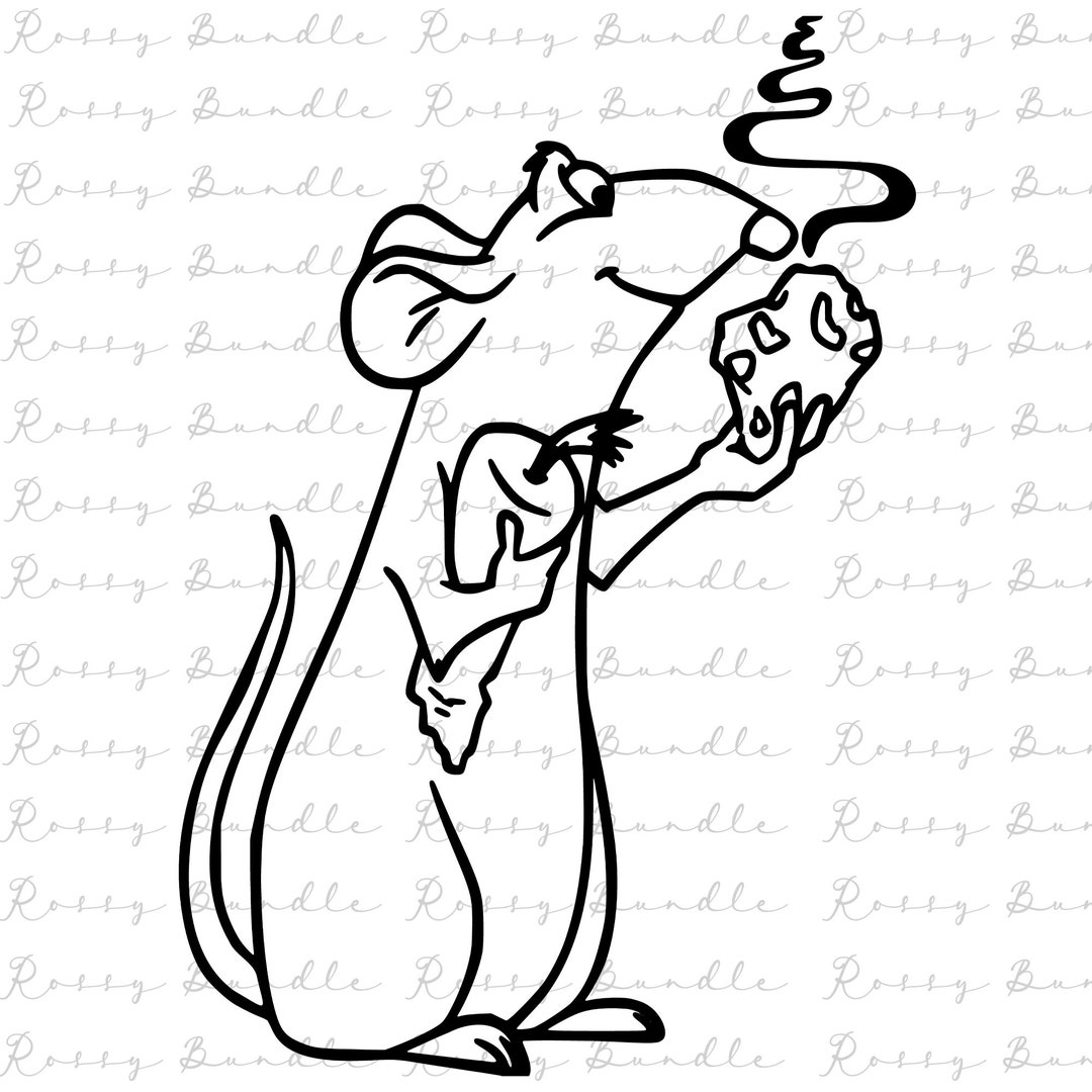 Vector Rat Chef Svg, Remy SVG, Magical Kingdom Svg, Family Trip Svg ...