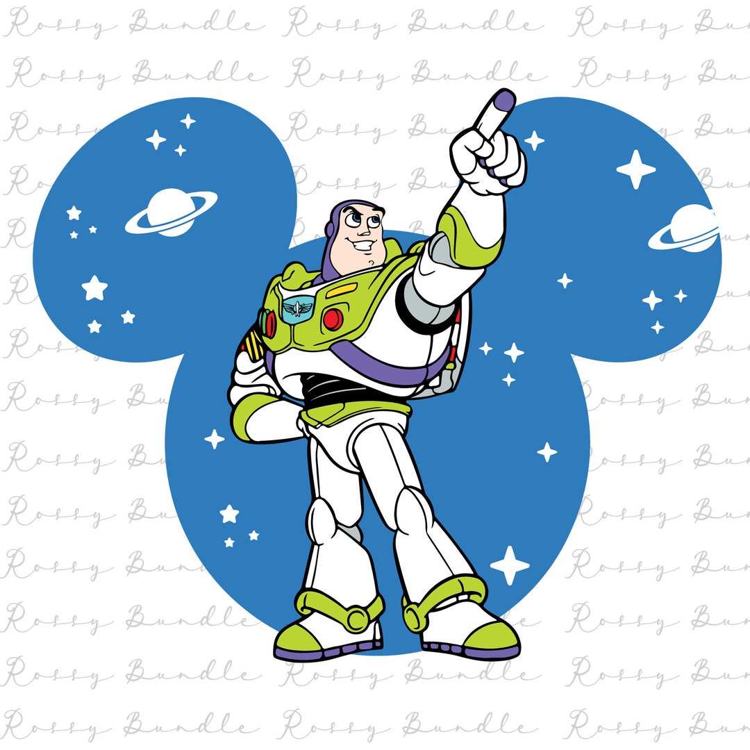 Disney Toy Story SVG | Buzz Lightyear Cut File | Mickey Mouse Head ...