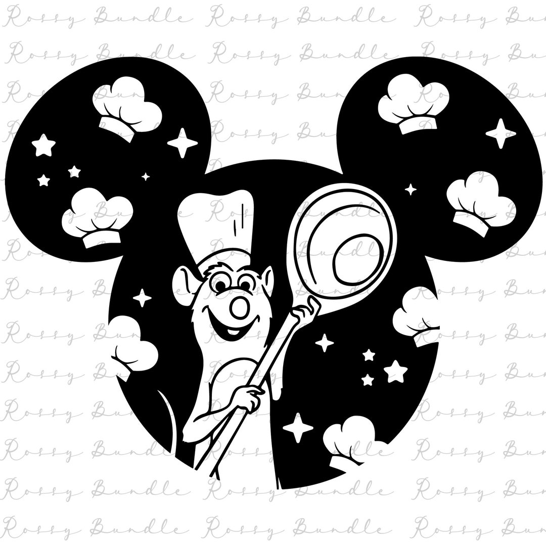 Vector Rat Chef Svg, Remy SVG, Magical Kingdom Svg, Family Trip Svg ...