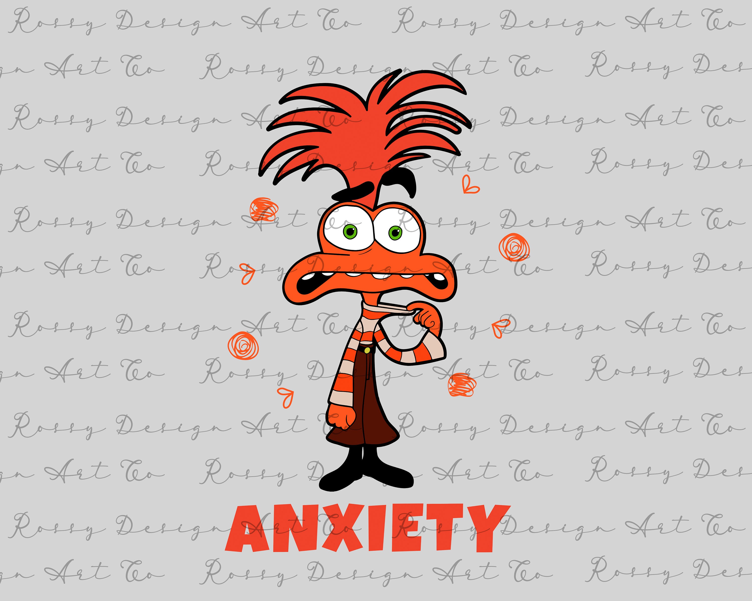 Bundle Anxiety svg, Anxiety png, Inside out svg, Inside Out 2 svg ...