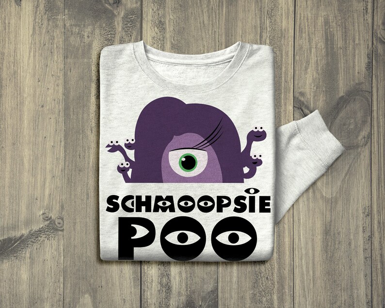 Vector Schmoopsie Poo, Monsters Svg, Mike SVG, Instant Download ...