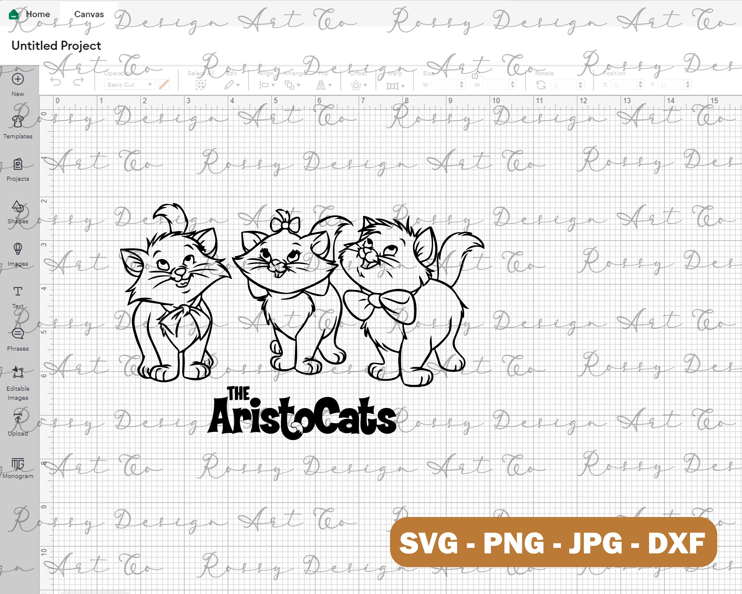 Aristocats Svg, Cats SVG, Instant Download Printable Design Svg for ...