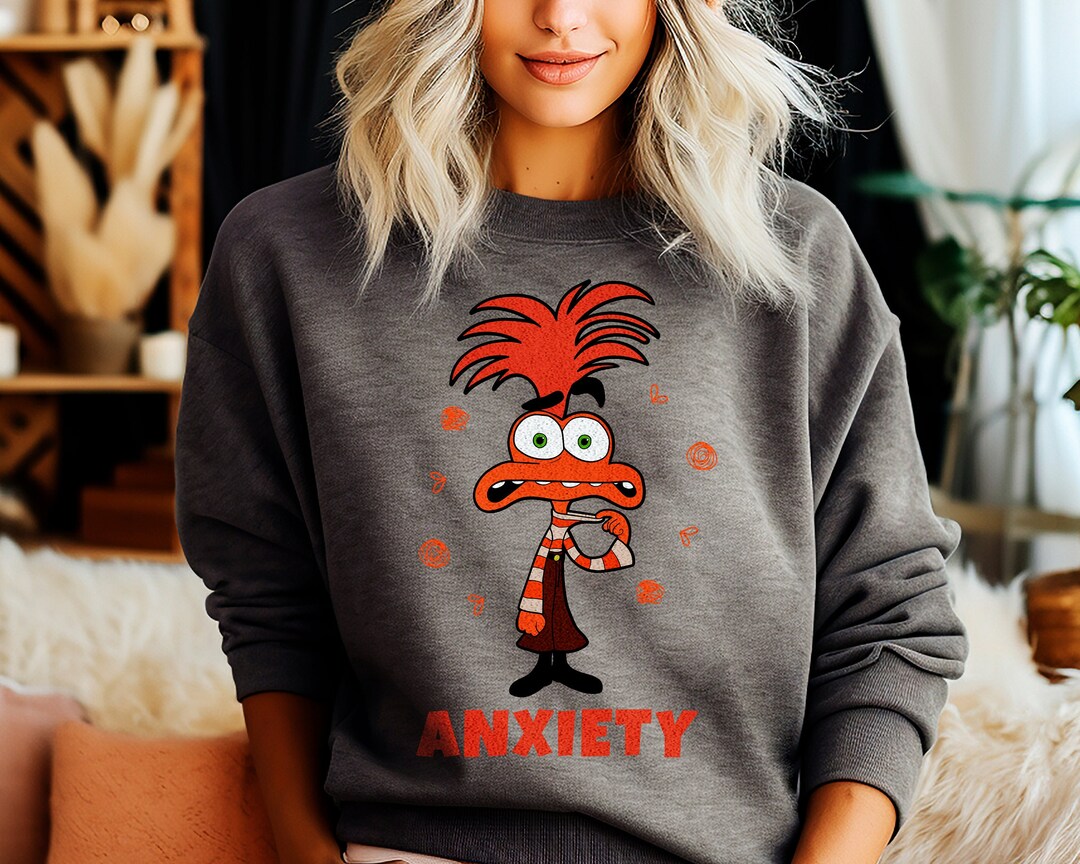 Anxiety Svg, Anxiety Png, Inside Out Svg, Inside Out 2 Svg, Instant ...