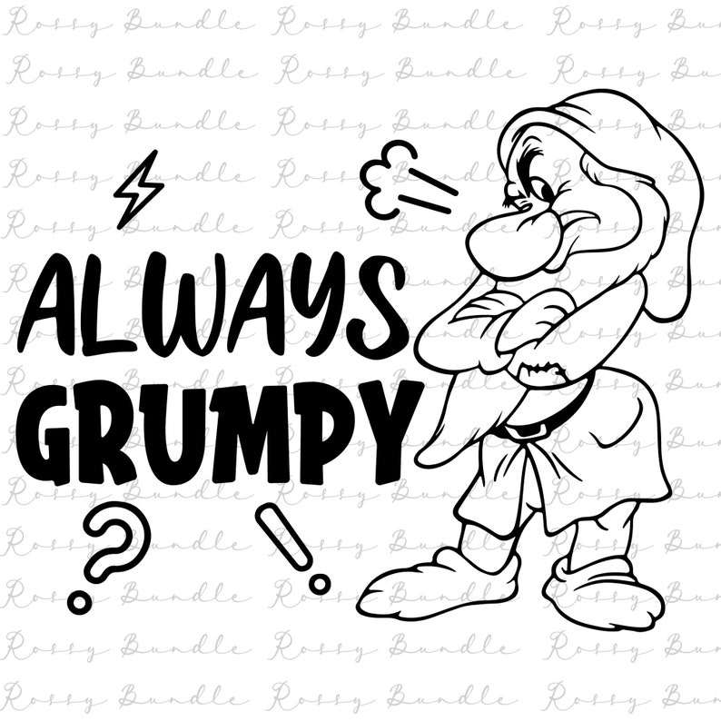 Always Grumpy Svg, Snowwhite SVG, Evil Queen SVG, Family Trip Svg ...