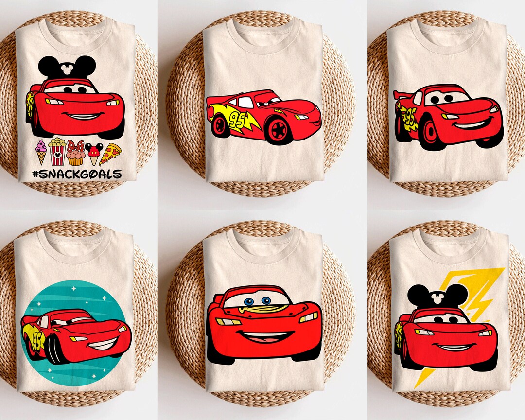 Bundle Cars SVG, Cars SVG, Lightning Mcqueen Svg Clipart Disneyland ...
