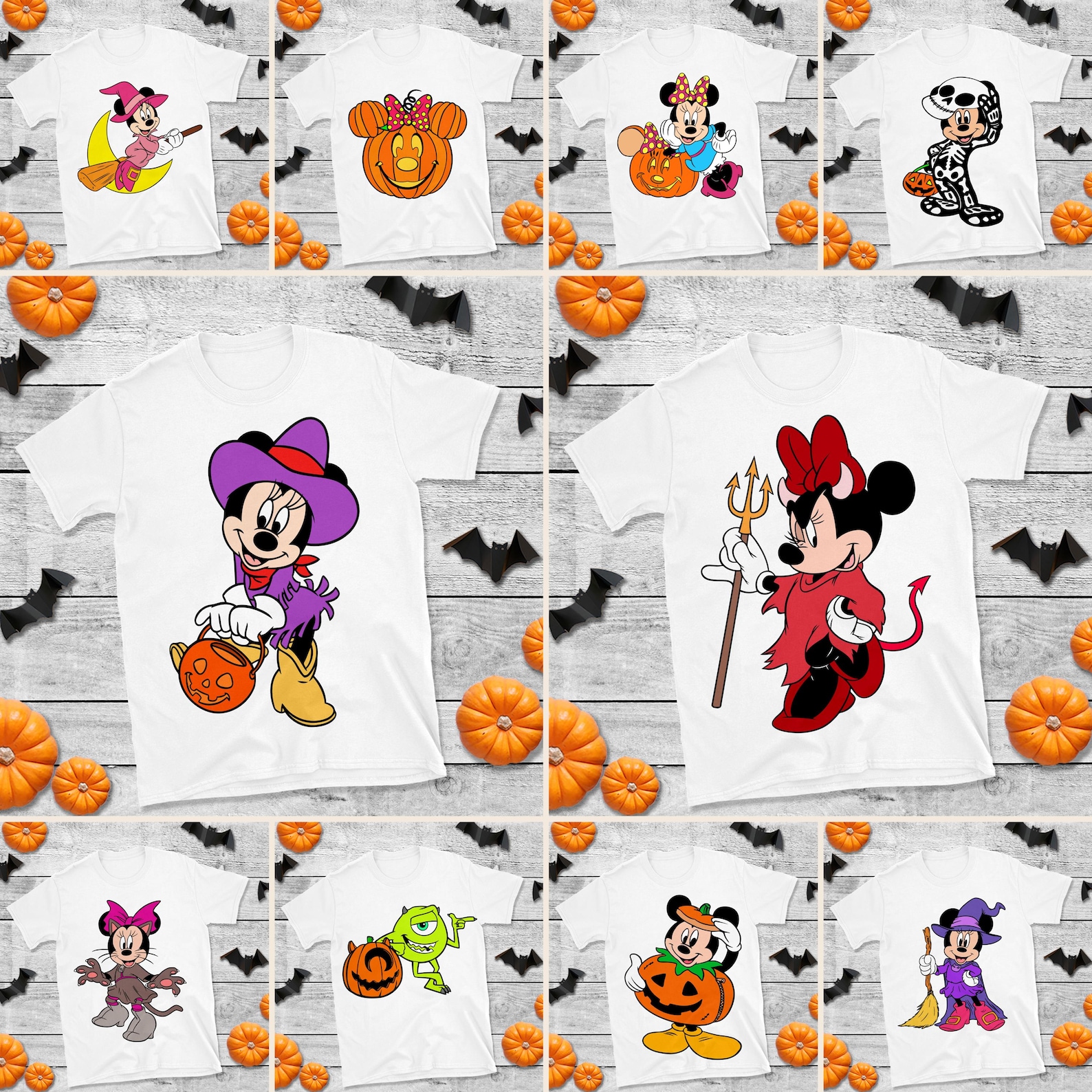 Spooky Skeleton Town PNG, Gothic Halloween Characters Shirt Design, Tim ...